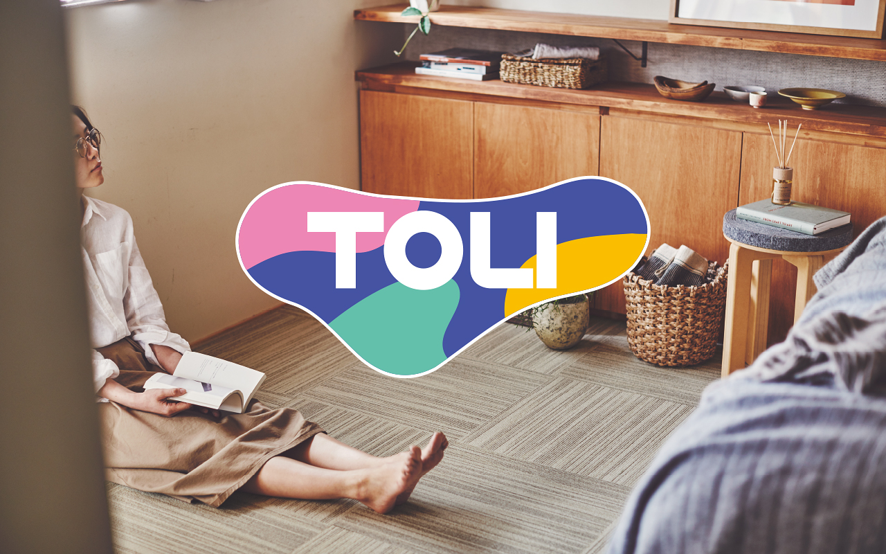 TOLI FABRIC FLOOR ブランディング | 株式会社balance | ブランディング・デザイン | 大阪 / 東京